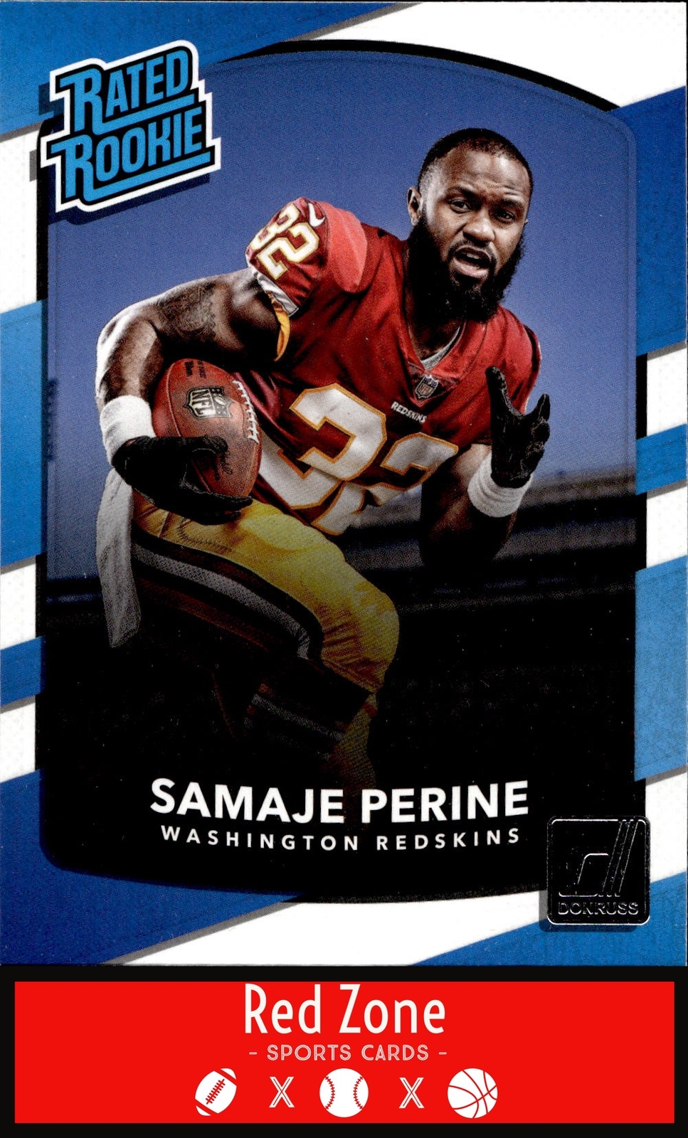 2017 Donruss - #306 Samaje Perine NM/NM+ | eBay