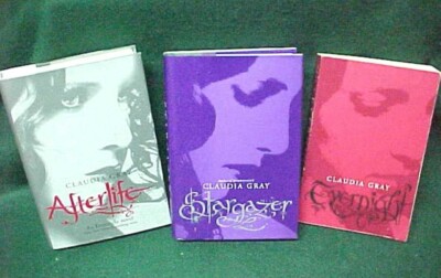 Lot 3 Claudia Gray Evernight Series * Evernight * Stargazer * Afterlife ...