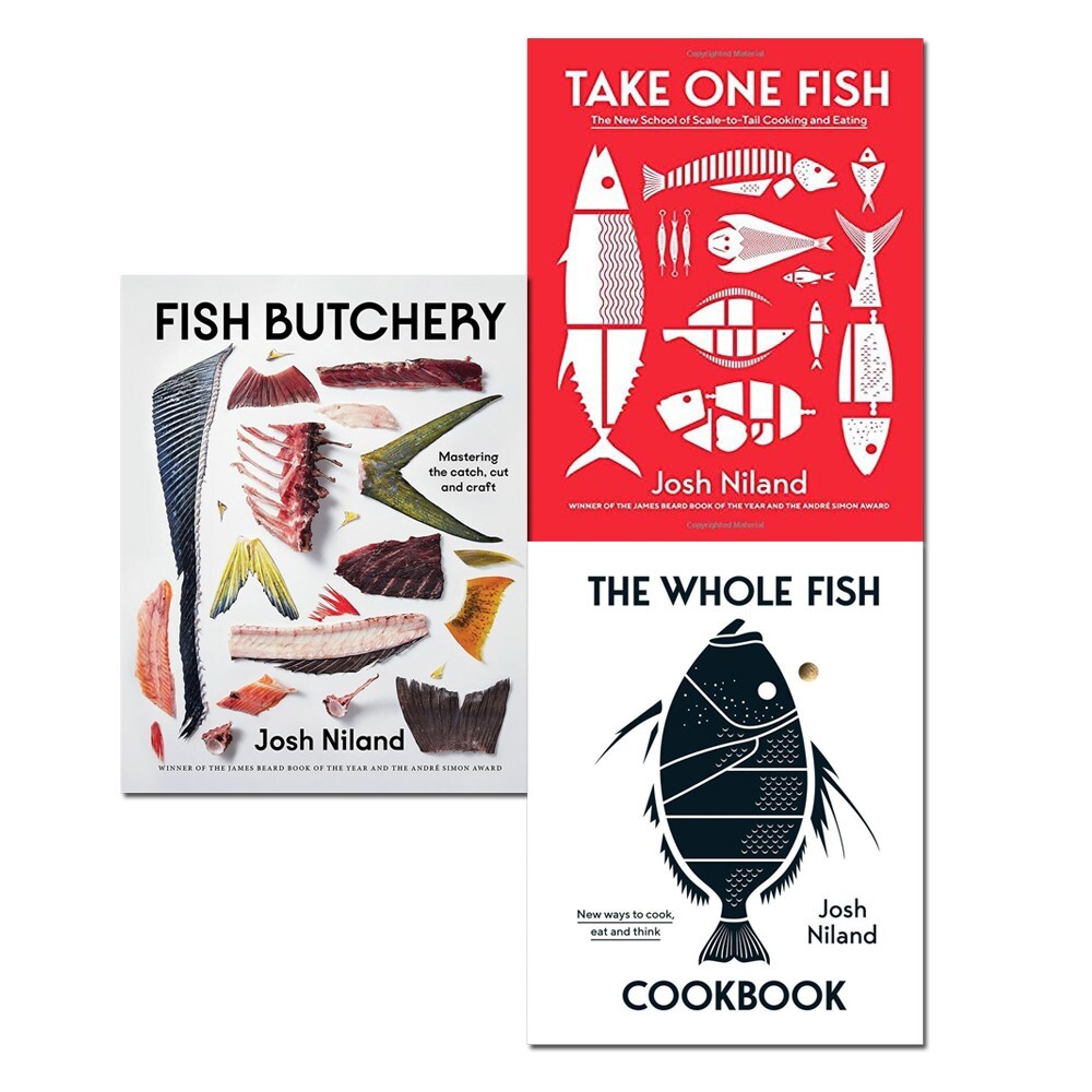 Josh Niland 3 Books Set Fish Butchery, Take One Fish, Whole Fish ...