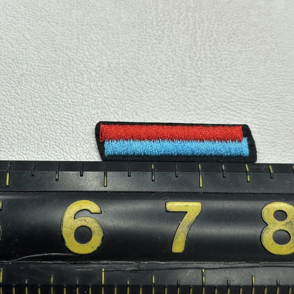 I Capital Letter Initial “I” Small Patch Colorful Red Blue Multi-Color ...