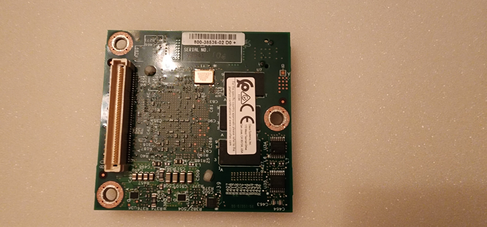 Cisco+PVDM4-32+73-15448-04+800-38536+32+Channel+High-Density+Voice+DSP ...