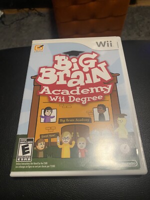 Big Brain Academy: Wii Degree (Nintendo Wii, 2007) 45496900175 | eBay