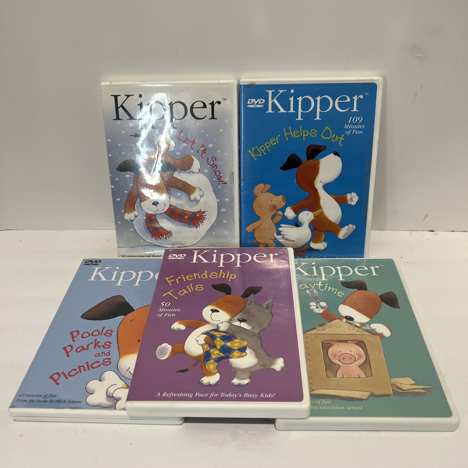 Kipper 5 DVD Lot 31 Episodes Total (Hit | Grelly USA