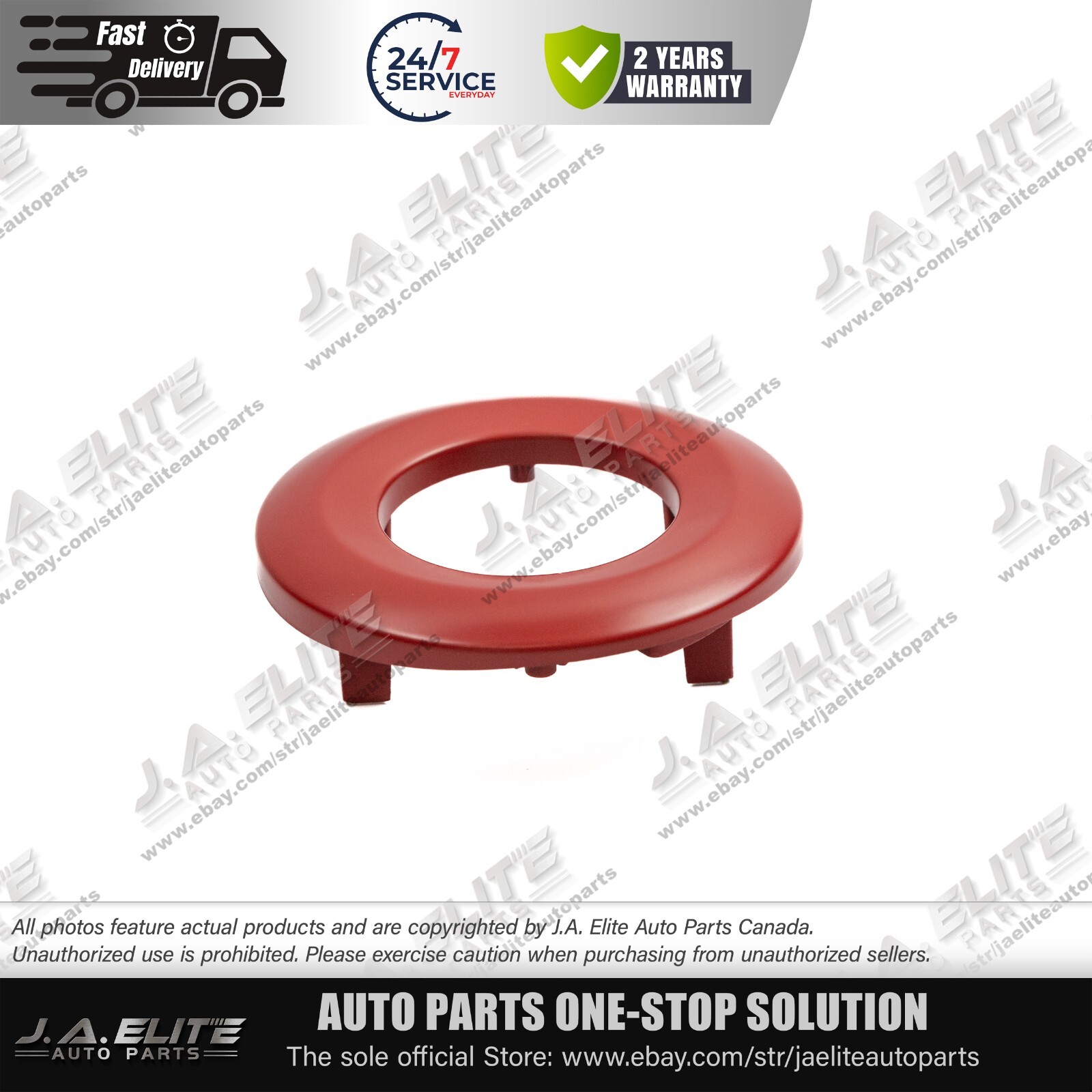 Genuine Rear View Mirror Control Plate Red fits Maserati GC GT 68549224 ...