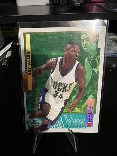 RAY ALLEN ROOKIE CARD 1996 Fleer Ultra GOLD MEDALLION EDITION | eBay