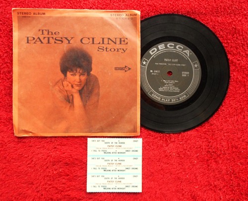 PATSY CLINE THE PATSY CLINE STORY 1963 JUKEBOX EP WITH TITLE STRIPS | eBay
