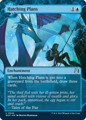 Hatching Plans [Wilds of Eldraine: Enchanting Tales] Foil Near Mint MTG ...
