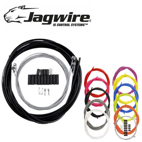 Jagwire 5MM Front & Rear Brake Gear Cable Kit Inner Outer MTB Mountain ...