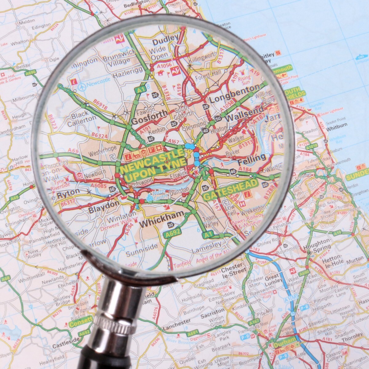 60mm MAGNIFYING GLASS 3.5x Strong Magnifier Inspection Glass Reading ...