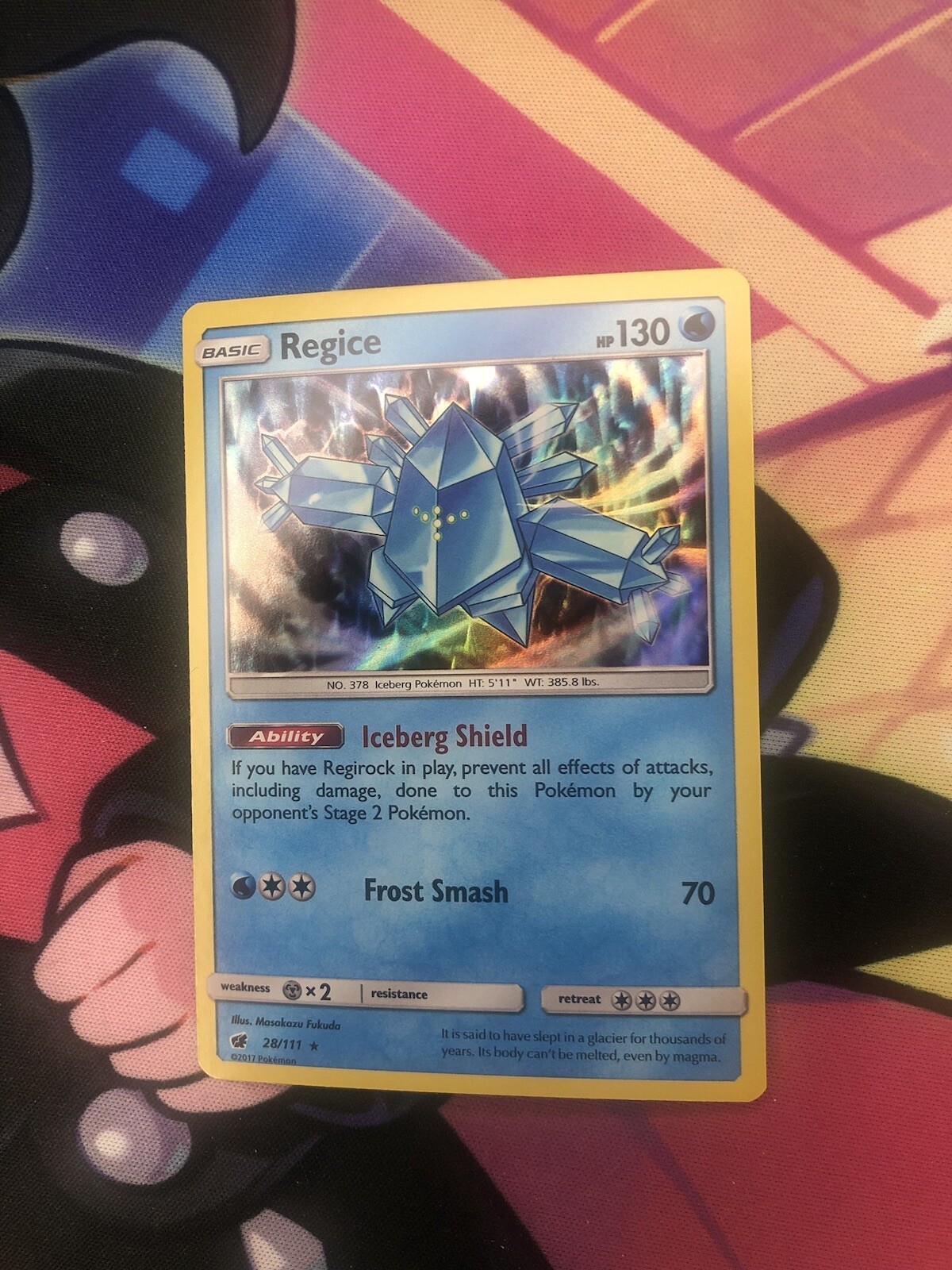 Pokémon TCG Regice Crimson Invasion 28/111 Holo Holo Rare | eBay