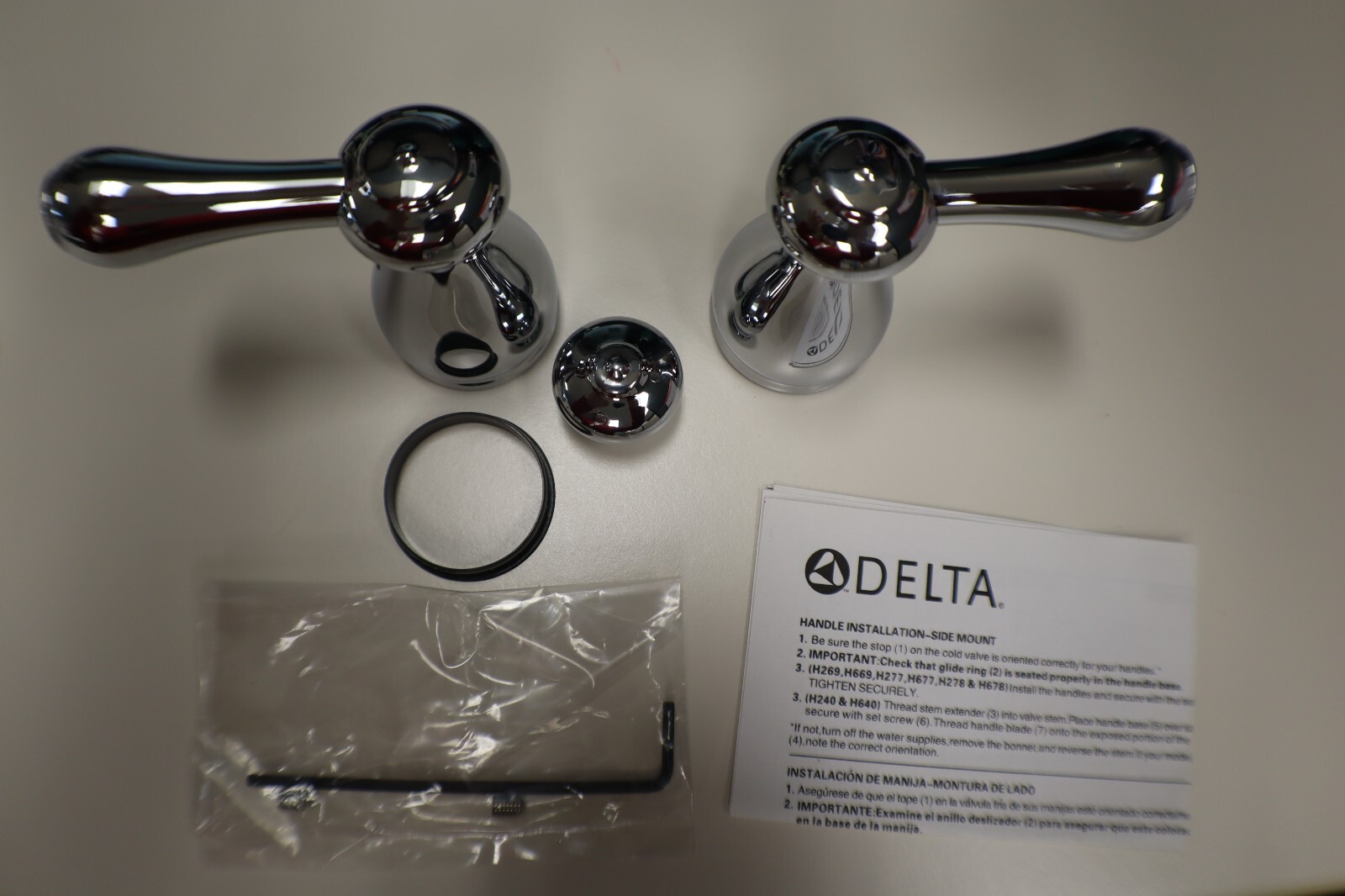 Delta H278 Leland Faucet Widespread 2 Handle Chrome for sale online | eBay
