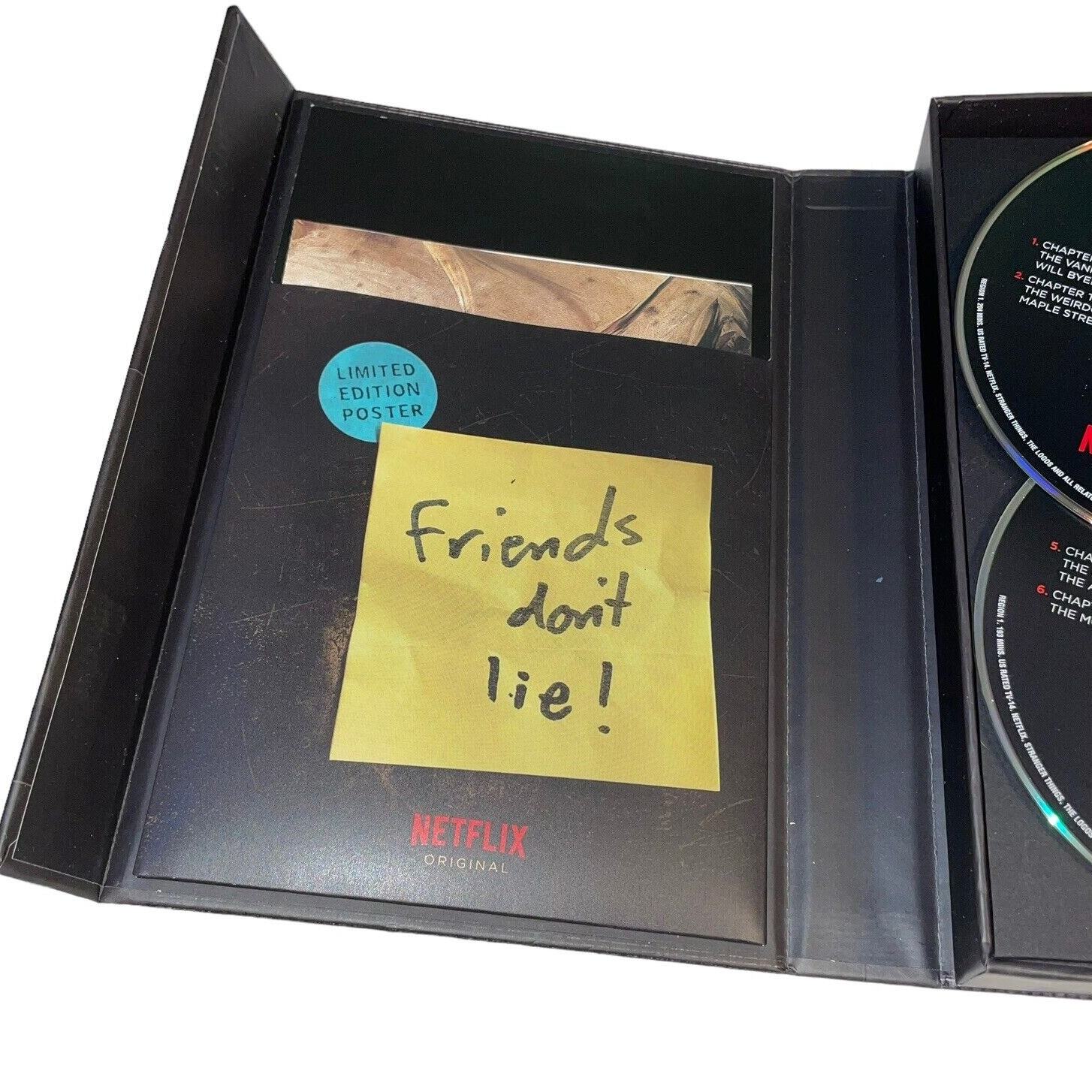 Stranger Things DVD Season 1 Blu-Ray Retro VHS Collectors Edition with ...