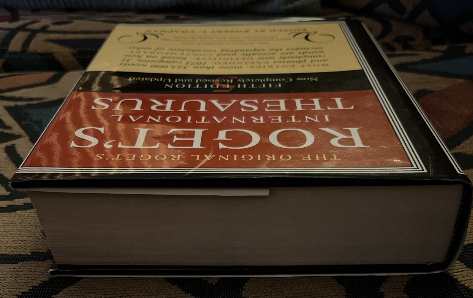 Roget International Thesaurus Index 5E by Robert L. Chapman (1992 ...