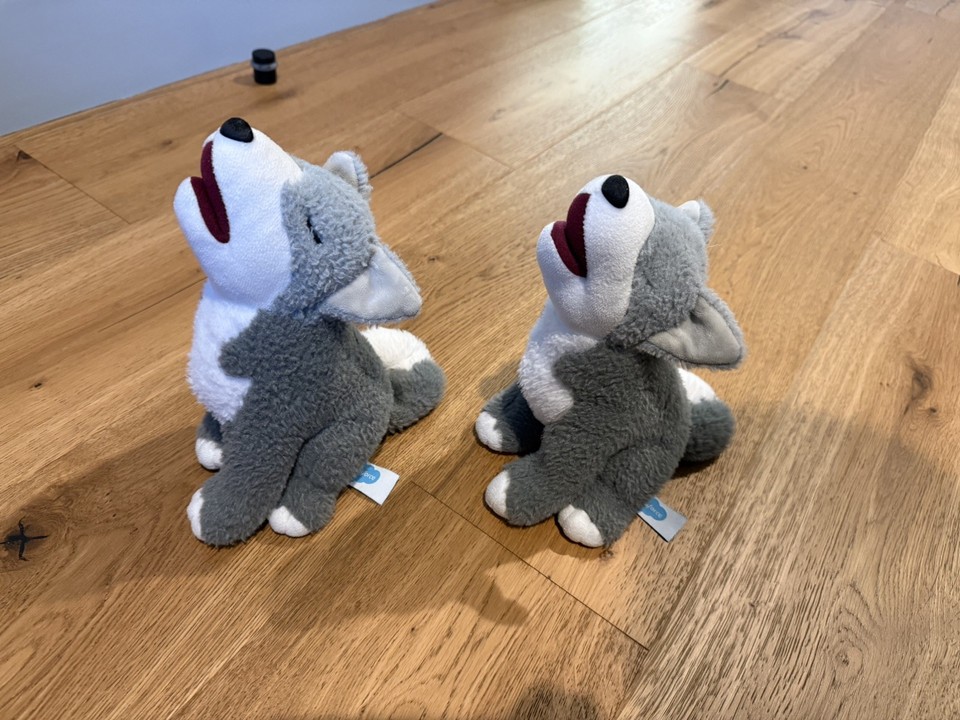 Salesforce BLAZE the Wolf Plush - Howling Pose | eBay