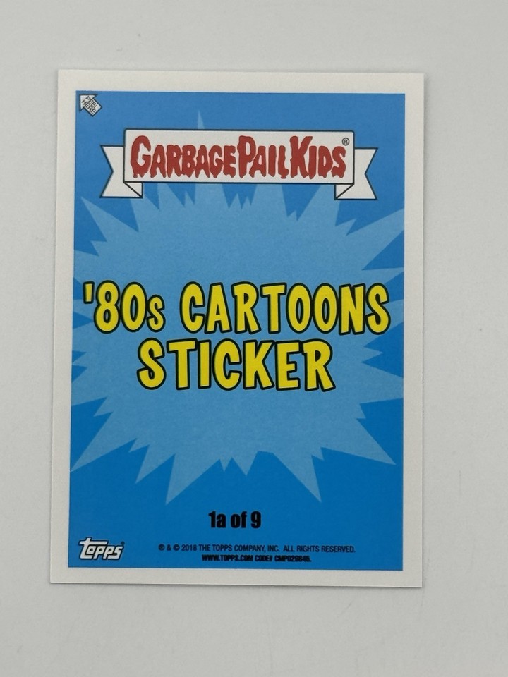 2018 Garbage Pail Kids We Hate The '80s HE MANNY #1a ‘80s Cartoons ...