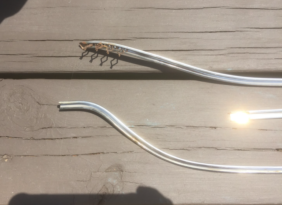 1960 - 1963 FORD FALCON PADDED DASHBOARD / DASH PAD TRIM MOULDING 1961 ...