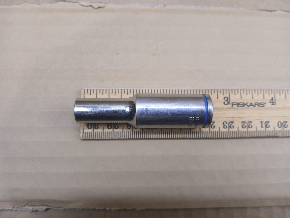 Kobalt 338089 3/8" Drive 8mm 12 Point Deep Well Socket Made in Taiwan ...