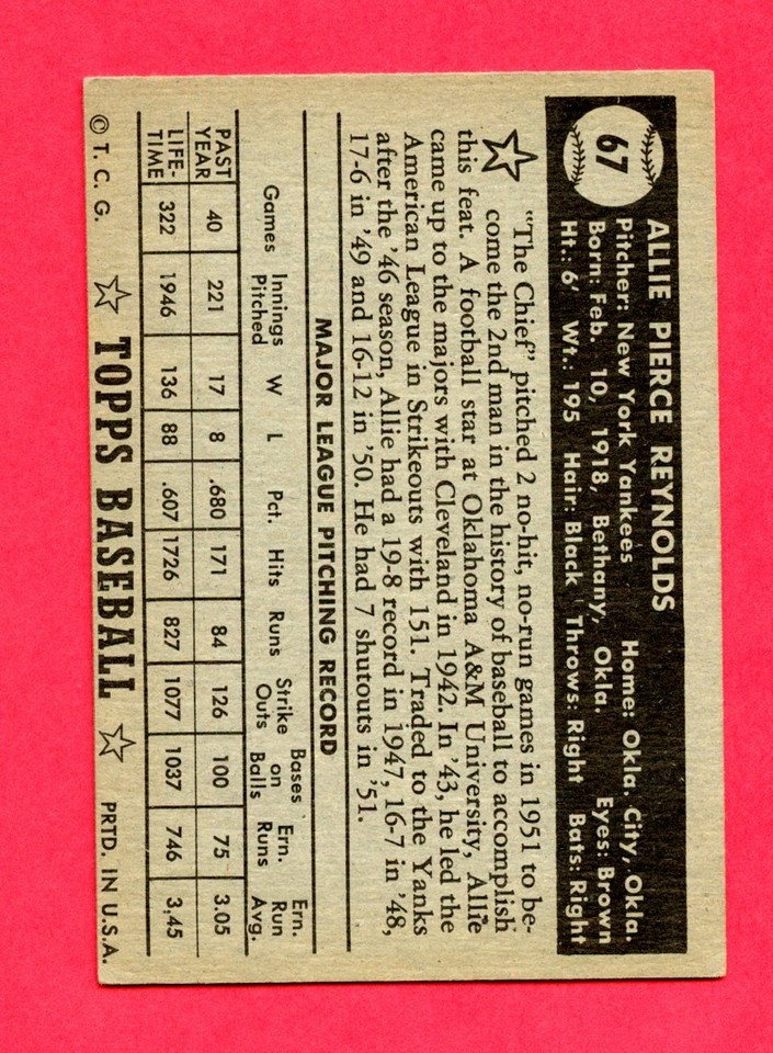 1952 Topps Baseball Cards Complete Your Set 1 - 487 | eBay