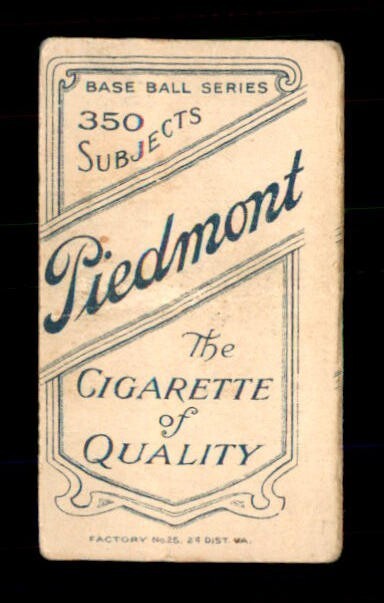 1909 T206 Mike Mowrey CINCINNATI LOWER GRADE PIEDMONT BACK 559480 | eBay