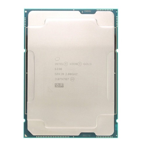 Intel Xeon Gold 6338 SRKJ9 2.0GHz 32 Core 64 Thread 205W LGA4189 CPU ...