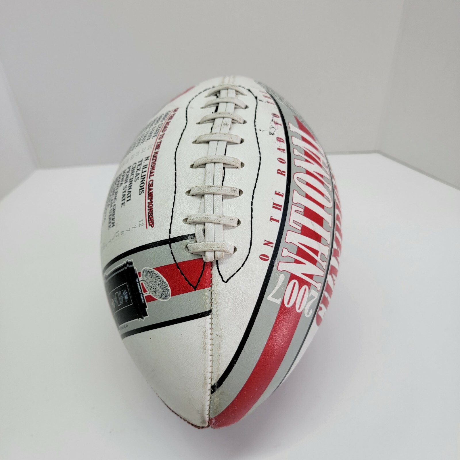 Ohio State 2007 National championship Football Commemorative Ball ...
