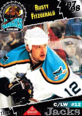 1997-98 Cleveland Lumberjacks #11 Rusty Fitzgerald | eBay
