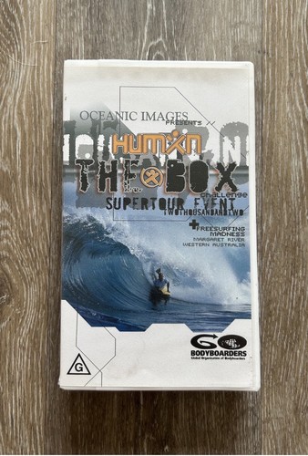 PRE OWNED THE BOX MIKE STEWART VINTAGE SUP GOLF FOIL SURF BODYBOARD VHS ...