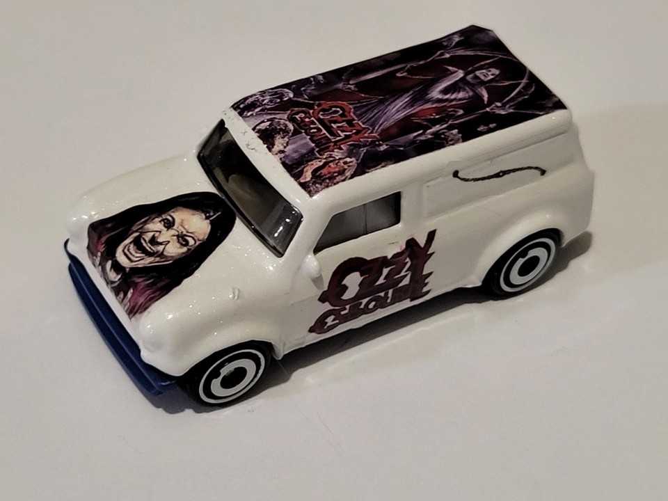 Hot Wheels OZZYOsbourne 1967 AUSTIN mini van HEARSE custom | eBay