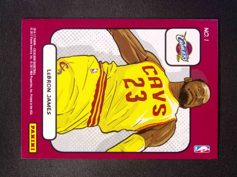 2016-17 Panini Excalibur LeBron James #1 Kaboom Case Hit SSP | eBay