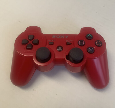 Sony PlayStation DualShock 3 Wireless Controller - RED (CECHZC2U) | eBay