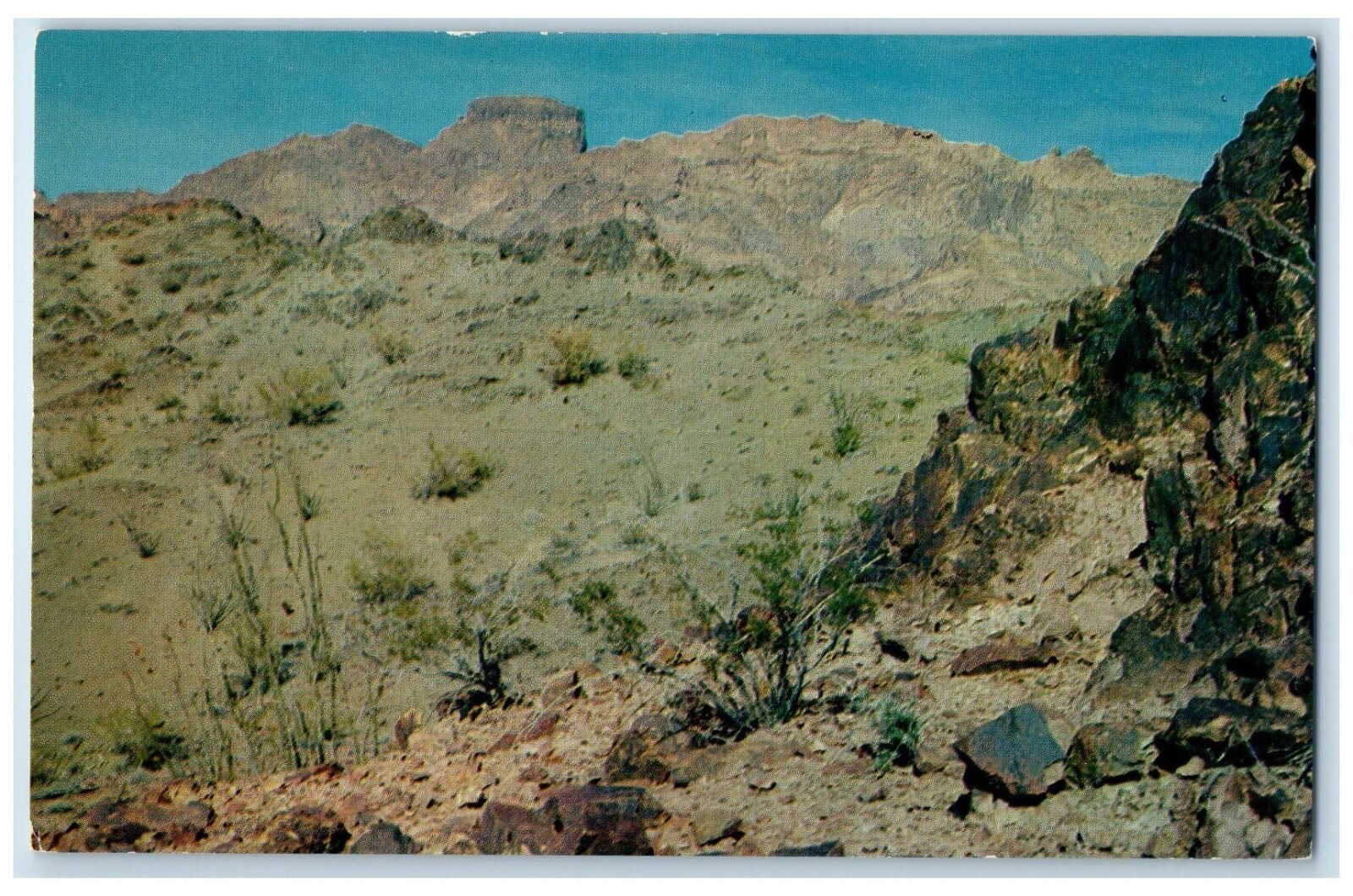 c1960 Castle Dome Yuma Highway Quartzsite Mountain Rock Arizona Vintage ...