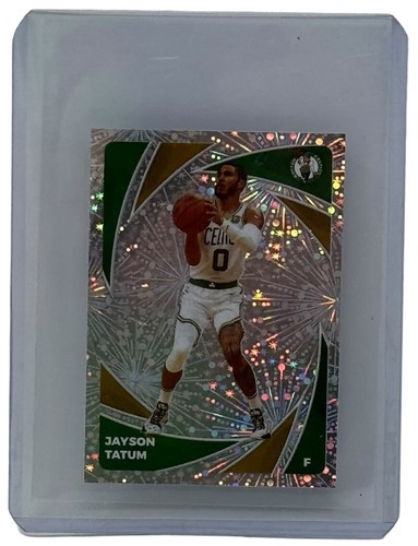Jason Tatum 2021-22 Panini Direct Mini Fireworks Sticker Card Celtics ...