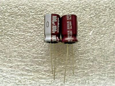 Nichicon Brown Capacitor - 100uf 100V | eBay Australia