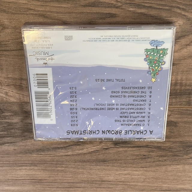 a Charlie Brown Christmas Original Soundtrack CD Hallmark Music 2000 ...