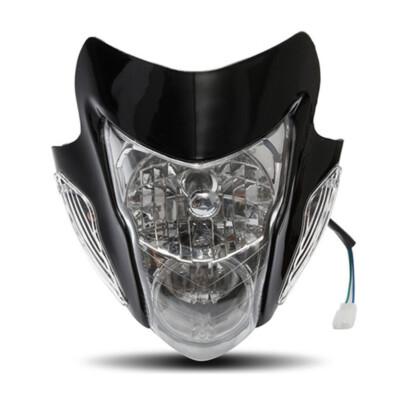 Street Motorcycle Conversion Ghostface Headlights and Universal ...