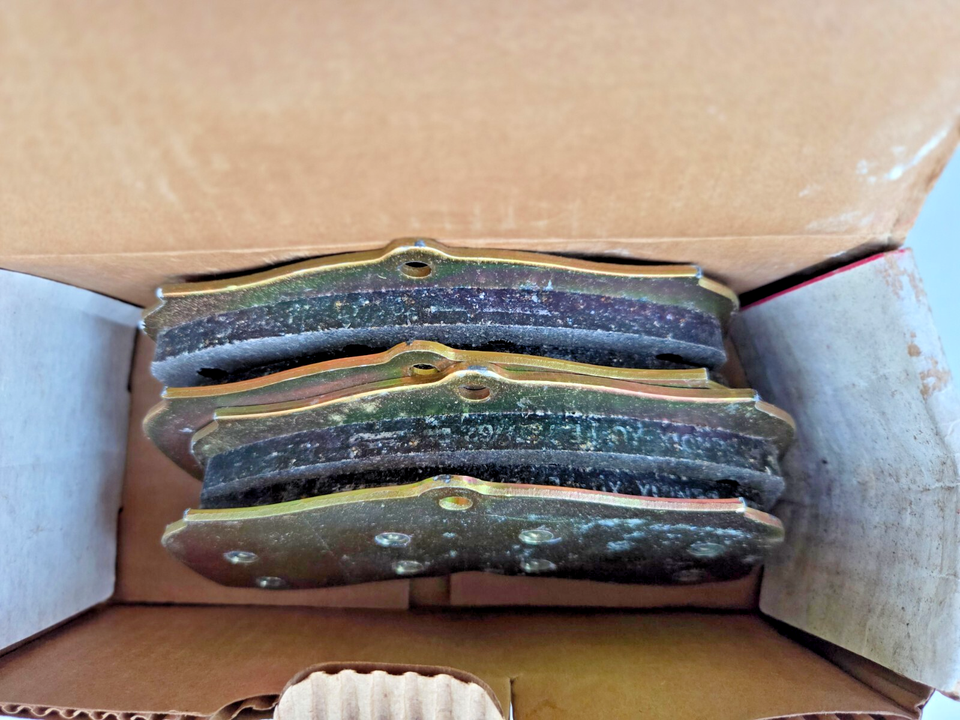 1967 1968 Oldsmobile F85 Cutlass 442 Disc Brake Pads Bendix Riveted ...