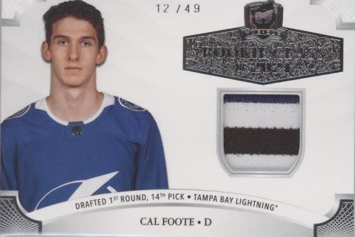 2020-21 Upper Deck The Cup - Rookie Class of 2021 Cal Foote #2021-CF ...