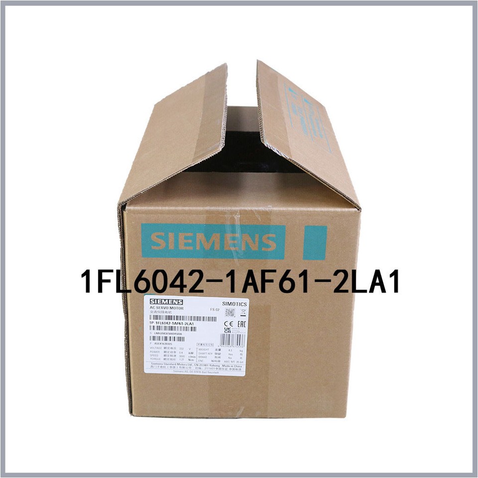 Siemens 1PC ORIGINAL MANUFACTURER 1FL6042-1AF61-2LA1 In Box ac servo ...