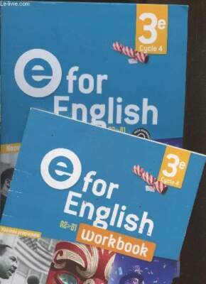 E for English 3e Cycle 4 - A2/B1 + Workbook (Spécimen manuel de l | eBay