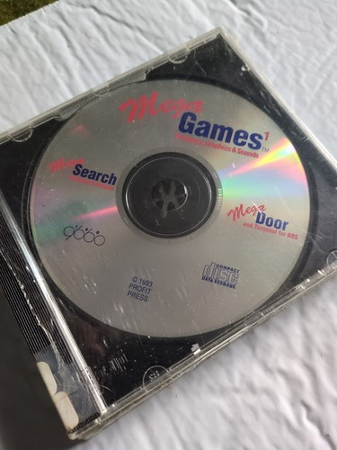 Mega Games 1 (PC, 1993) CD-ROM Games Graphics & Sounds Software NOS ...