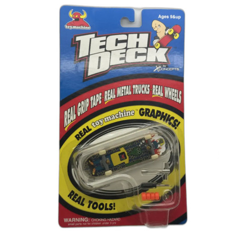 Vintage Tech Deck Toy Machine Fingerboard Series 3130 X-Concepts 1999 ...