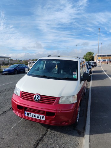 2004 Two-tone Volkswagon Transporter T5 Day Camper | eBay UK