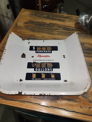Rapidayton Gas Pump Face Plate | eBay