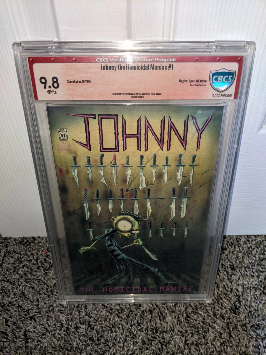 Johnny The Homicidal Maniac Cover