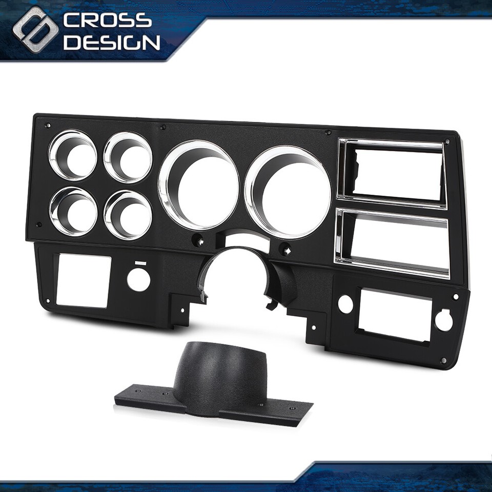 Fits 1984 1985 1986 1987 Chevy GMC Truck Dash Bezel w/ A/C w/ Lower ...