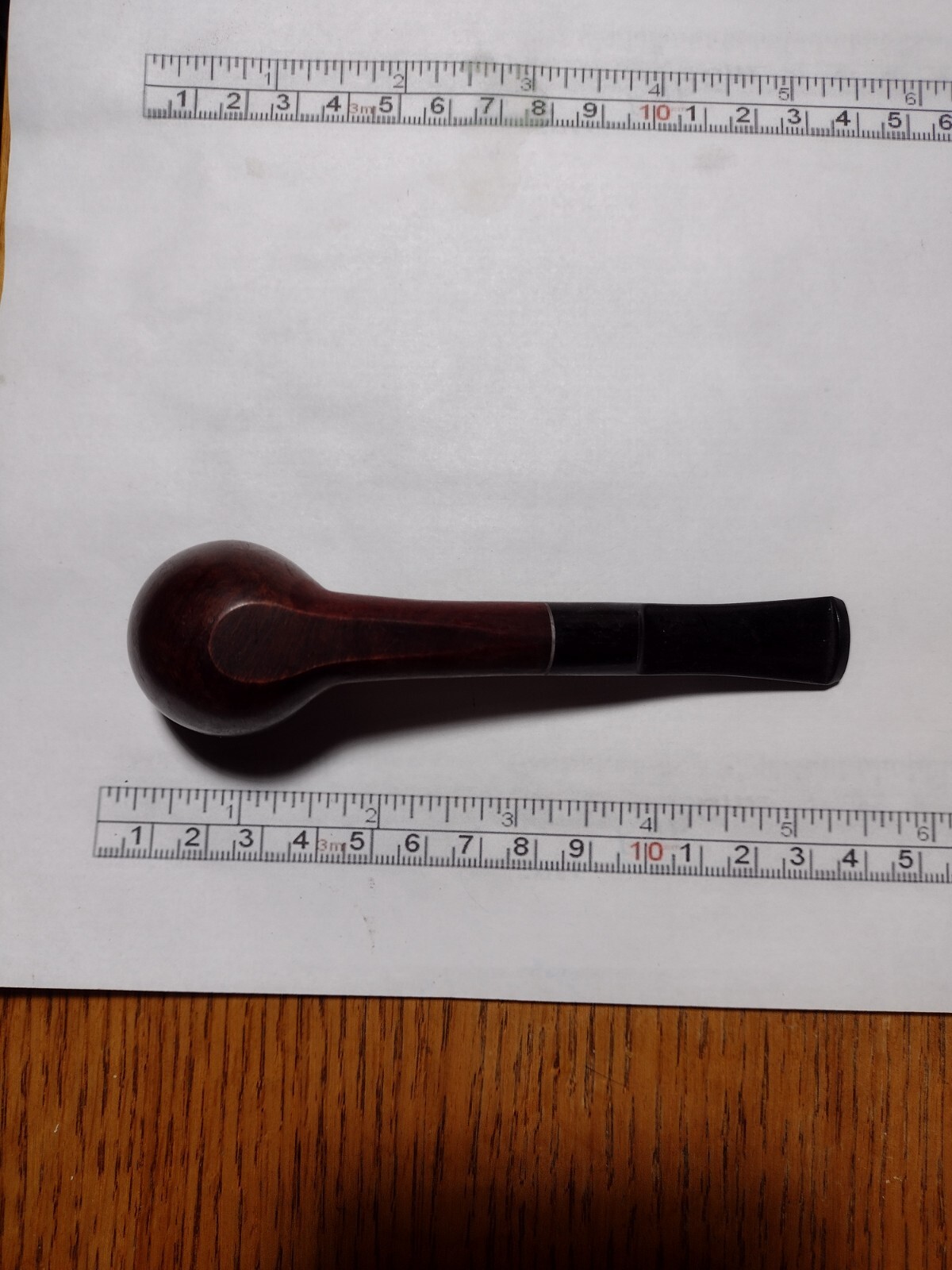 1 Nice UnSmoked Briar smoking pipe Stained screw stem w/ stinger Lot ...