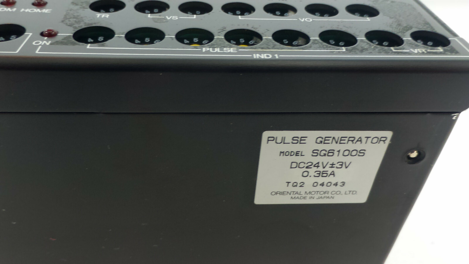 ORIENTAL MOTOR SUPER VEXTA PULSE GENERATOR SG6100S | eBay
