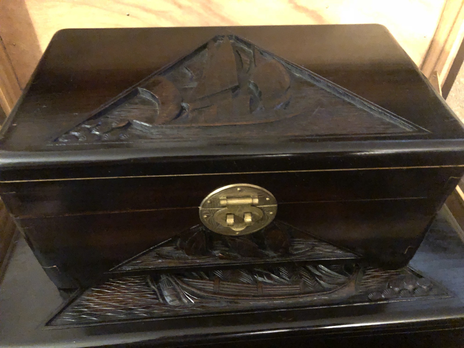 Unique Hand Crafted Stackable Storage Chests~Locks/Keys~Beautiful ...