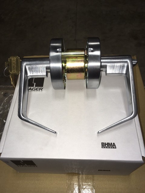 Hager 2553 WTN US26D Entry Lock | eBay