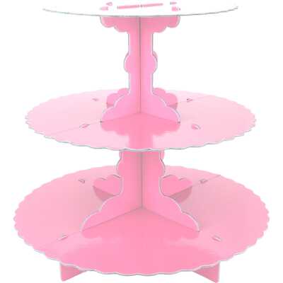Light Pink Cupcake Stand Tree Sweets Holder Holds Up to Approx 24 ...